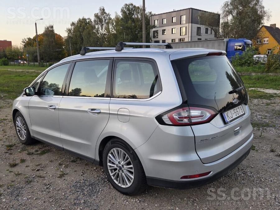 Grey Ford Galaxy 2016 in Riga, with an engine capacity of 2.00 L and mileage of 272 thousand km for 7100 €, photo 12 on AUTOMOTO.COM.LV
