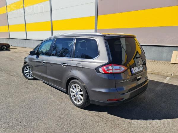 Grey Ford Galaxy 2016 in Riga, with an engine capacity of 2.00 L and mileage of 297 thousand km for 6950 €, photo 3 on AUTOMOTO.COM.LV