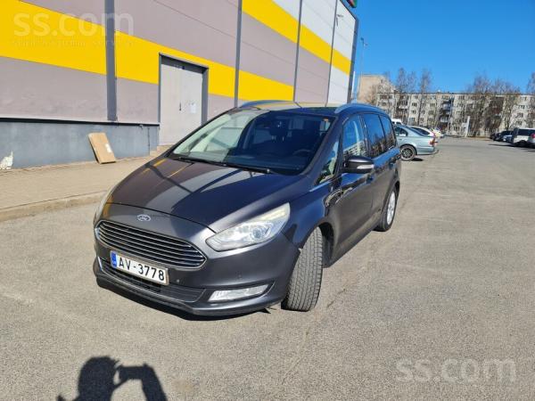 Grey Ford Galaxy 2016 in Riga, with an engine capacity of 2.00 L and mileage of 297 thousand km for 6950 €, photo 6 on AUTOMOTO.COM.LV
