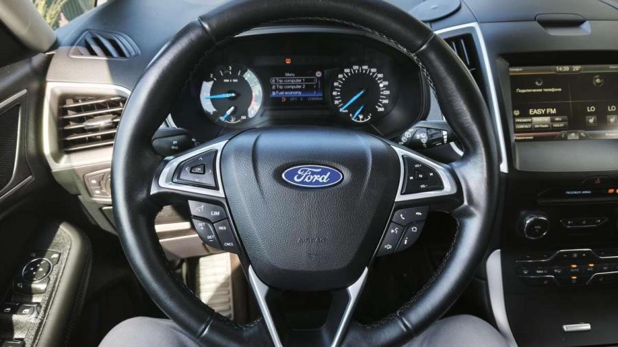 Grey Ford Galaxy 2016 in Siauliai, with an engine capacity of 2.00 L and mileage of 220 thousand km for 8650 €, photo 13 on AUTOMOTO.COM.LV