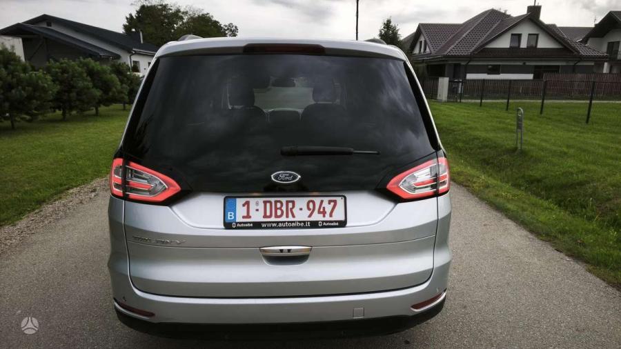 Grey Ford Galaxy 2016 in Siauliai, with an engine capacity of 2.00 L and mileage of 220 thousand km for 8650 €, photo 33 on AUTOMOTO.COM.LV