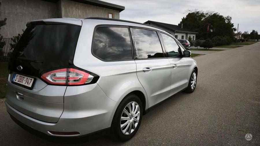 Grey Ford Galaxy 2016 in Siauliai, with an engine capacity of 2.00 L and mileage of 220 thousand km for 8650 €, photo 34 on AUTOMOTO.COM.LV
