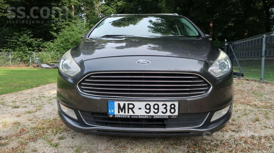 Grey Ford Galaxy 2016 in Riga, with an engine capacity of 2.00 L and mileage of 287 thousand km for 10200 €, photo 14 on AUTOMOTO.COM.LV