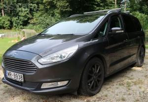 Pelēks Ford Galaxy 2016 Rīga, ar dzinēja tilpumu 2.00 L un nobraukumu 287 tūkst. km par 10200 €, foto  vietnē AUTOMOTO.COM.LV