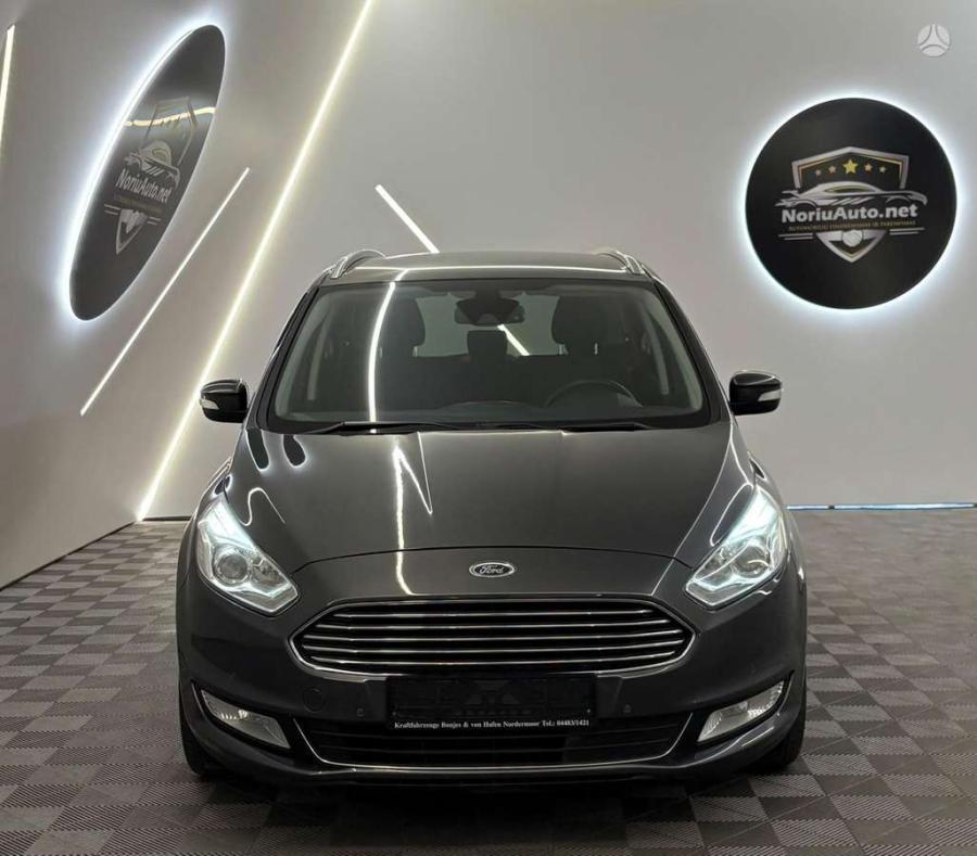 Grey Ford Galaxy 2016 in Marijampole, with an engine capacity of 2.00 L and mileage of 221 thousand km for 8750 €, photo 7 on AUTOMOTO.COM.LV