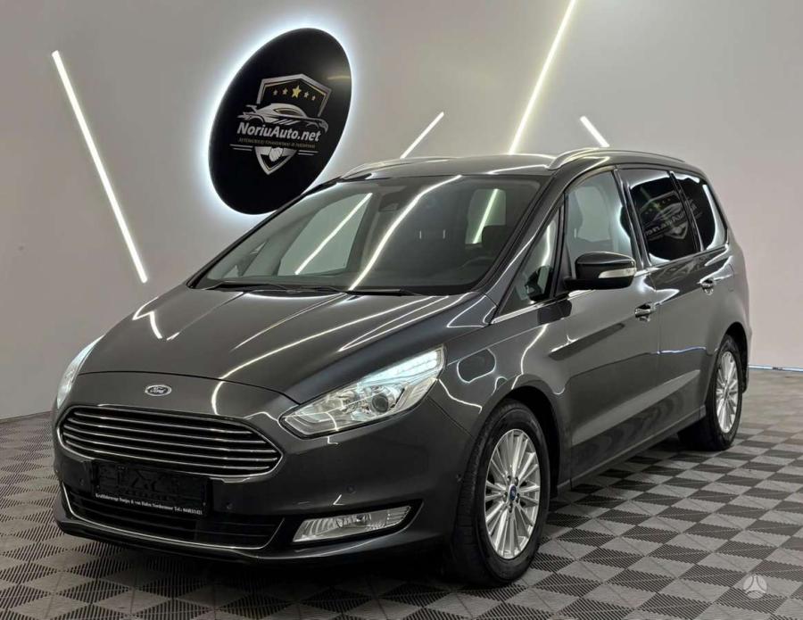 Grey Ford Galaxy 2016 in Marijampole, with an engine capacity of 2.00 L and mileage of 221 thousand km for 8750 €, photo 8 on AUTOMOTO.COM.LV