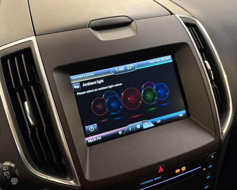 Grey Ford Galaxy 2016 in Marijampole, with an engine capacity of 2.00 L and mileage of 221 thousand km for 8750 €, photo 9 on AUTOMOTO.COM.LV