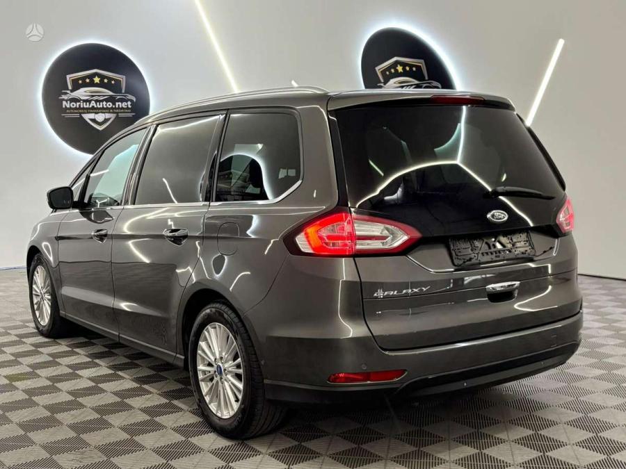 Grey Ford Galaxy 2016 in Marijampole, with an engine capacity of 2.00 L and mileage of 221 thousand km for 8750 €, photo 30 on AUTOMOTO.COM.LV