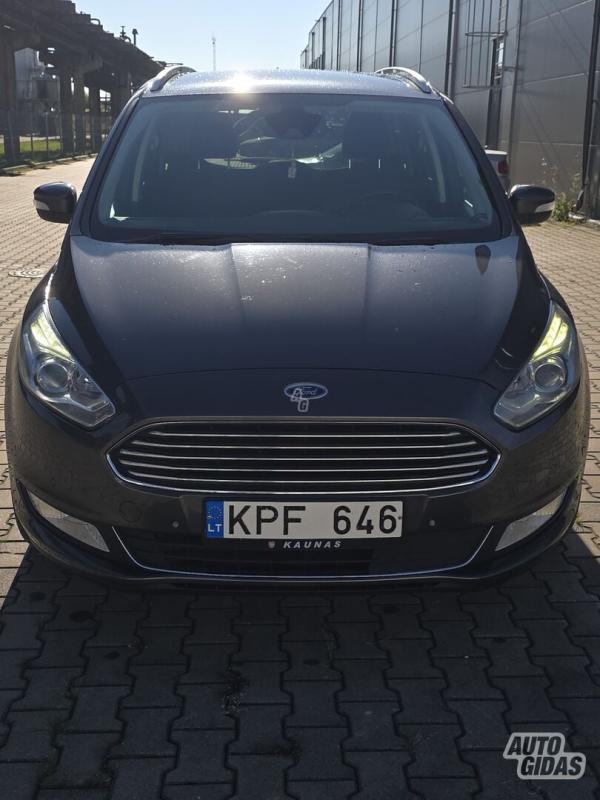 Pelēks Ford Galaxy 2016 Kauņa, ar dzinēja tilpumu 2.00 L un nobraukumu 195 tūkst. km par 9750 €, foto 1 vietnē AUTOMOTO.COM.LV