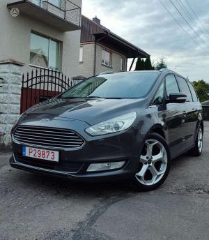Pelēks Ford Galaxy 2016 Marijampole, ar dzinēja tilpumu 2.00 L un nobraukumu 282 tūkst. km par 7300 €, foto  vietnē AUTOMOTO.COM.LV