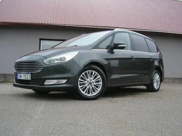 Pelēks Ford Galaxy 2017 Sigulda, ar dzinēja tilpumu 2.00 L un nobraukumu 225 tūkst. km par 14350 €, foto 1 vietnē AUTOMOTO.COM.LV