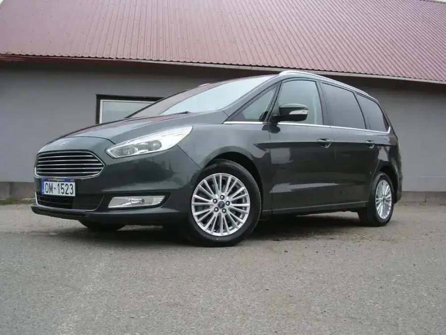 Pelēks Ford Galaxy 2017 Sigulda, ar dzinēja tilpumu 2.00 L un nobraukumu 225 tūkst. km par 14350 €, foto 1 vietnē AUTOMOTO.COM.LV