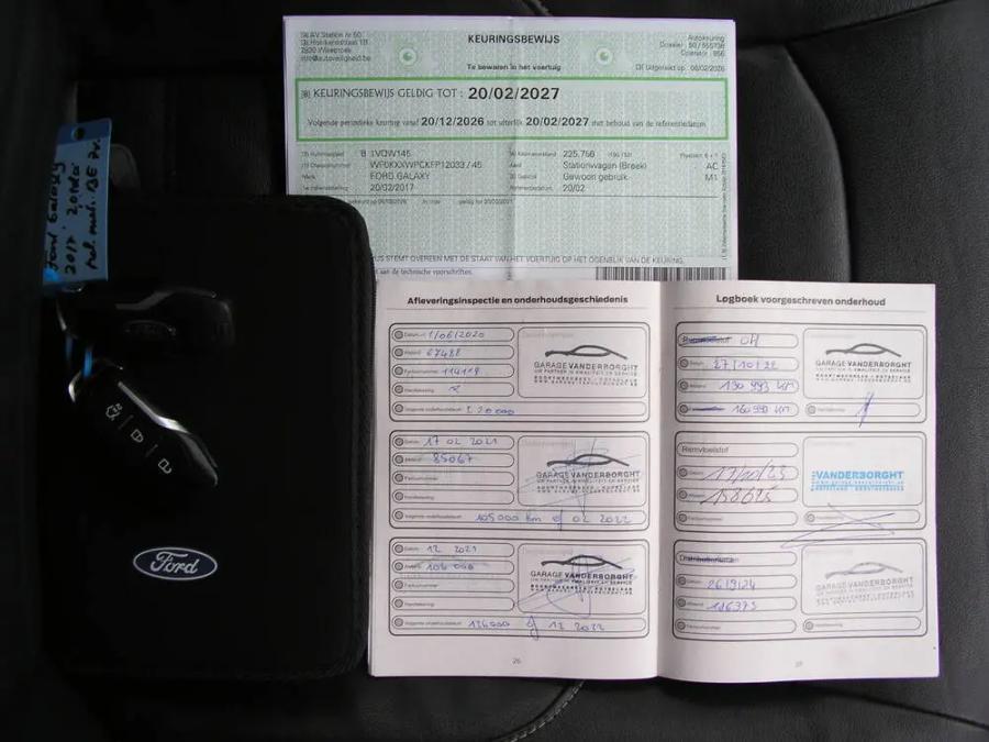Pelēks Ford Galaxy 2017 Sigulda, ar dzinēja tilpumu 2.00 L un nobraukumu 225 tūkst. km par 14350 €, foto 36 vietnē AUTOMOTO.COM.LV