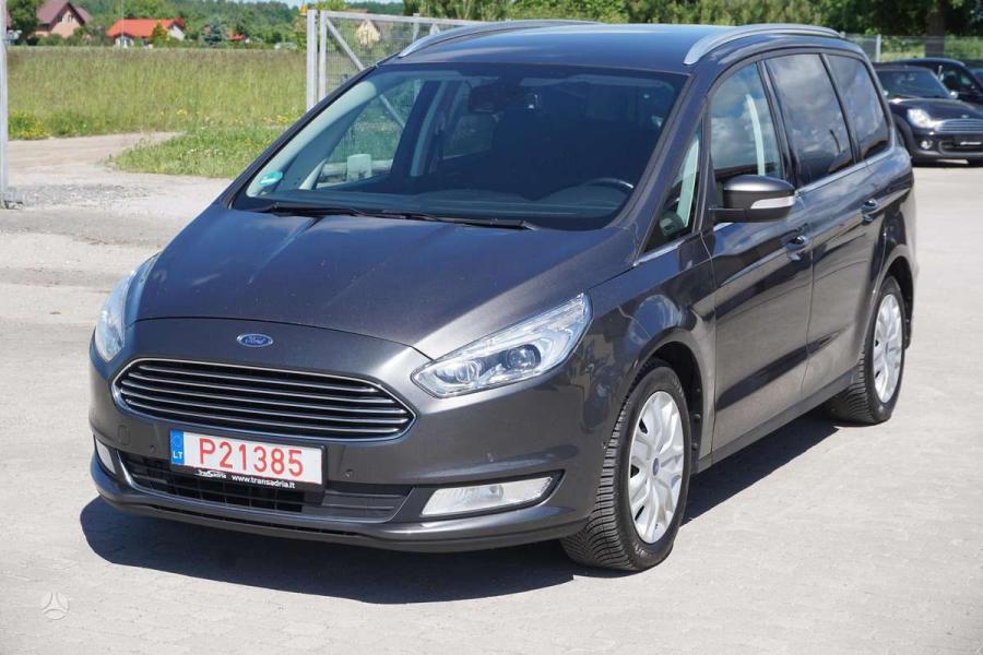 Pelēks Ford Galaxy 2017 Klaipėda, ar dzinēja tilpumu 2.00 L un nobraukumu 315 tūkst. km par 7900 €, foto 1 vietnē AUTOMOTO.COM.LV