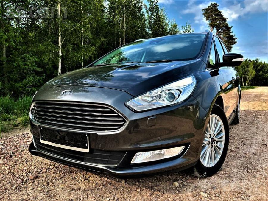 Pelēks Ford Galaxy 2018 Rīga, ar dzinēja tilpumu 2.00 L un nobraukumu 0 tūkst. km par 15290 €, foto 1 vietnē AUTOMOTO.COM.LV
