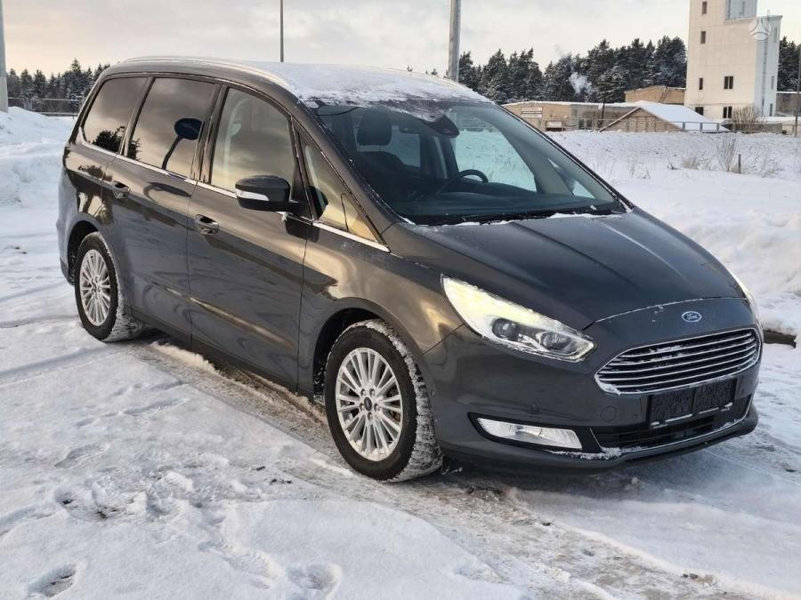 Grey Ford Galaxy 2018 in Utena, with an engine capacity of 2.00 L and mileage of 290 thousand km for 8900 €, photo 2 on AUTOMOTO.COM.LV