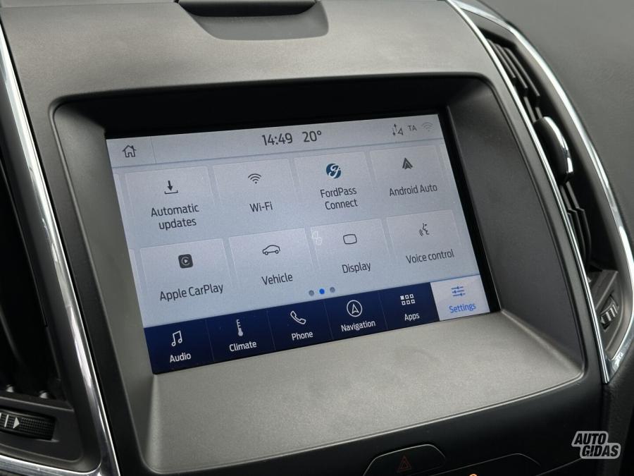 Pelēks Ford Galaxy 2021 Kauņa, ar dzinēja tilpumu 2.00 L un nobraukumu 99 tūkst. km par 18771 €, foto 29 vietnē AUTOMOTO.COM.LV