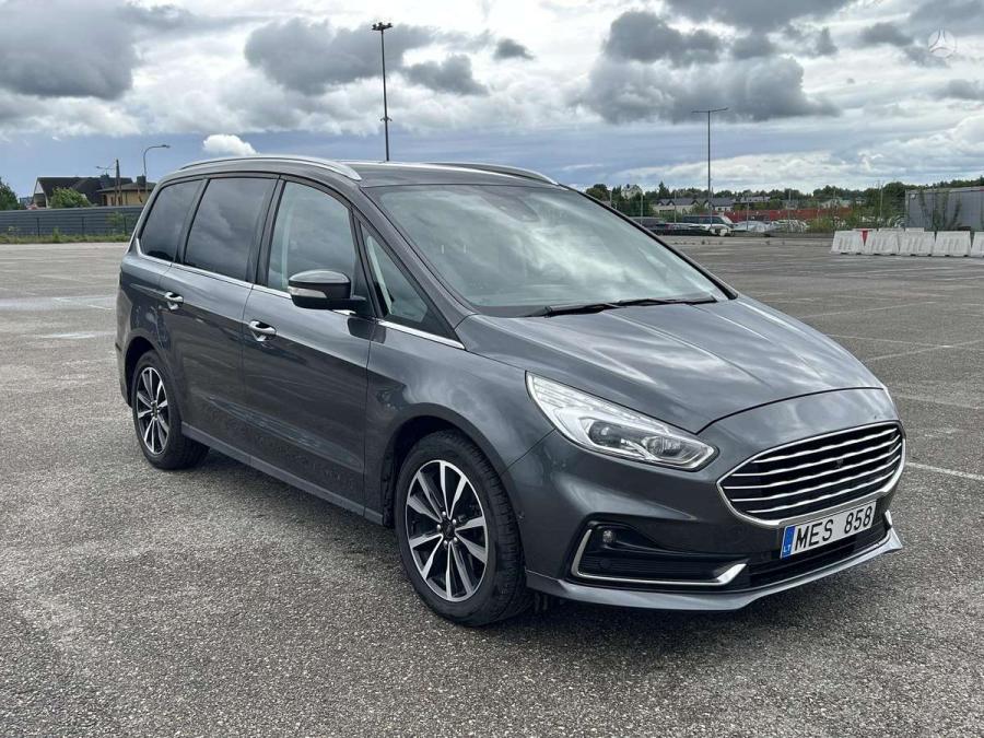 Grey Ford Galaxy 2021 in Vilnius, with an engine capacity of 2.00 L and mileage of 73 thousand km for 18700 €, photo 8 on AUTOMOTO.COM.LV