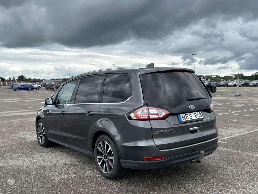 Grey Ford Galaxy 2021 in Vilnius, with an engine capacity of 2.00 L and mileage of 73 thousand km for 18700 €, photo 12 on AUTOMOTO.COM.LV