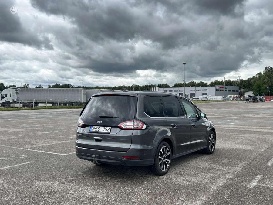 Grey Ford Galaxy 2021 in Vilnius, with an engine capacity of 2.00 L and mileage of 73 thousand km for 18700 €, photo 14 on AUTOMOTO.COM.LV