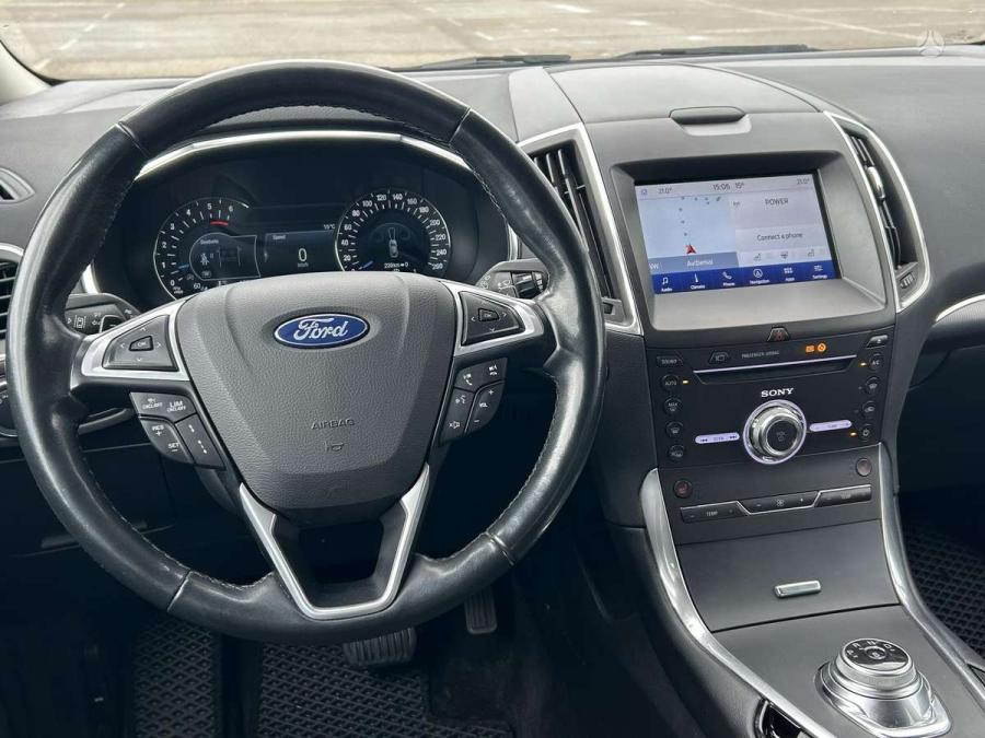 Grey Ford Galaxy 2021 in Vilnius, with an engine capacity of 2.00 L and mileage of 73 thousand km for 18700 €, photo 29 on AUTOMOTO.COM.LV