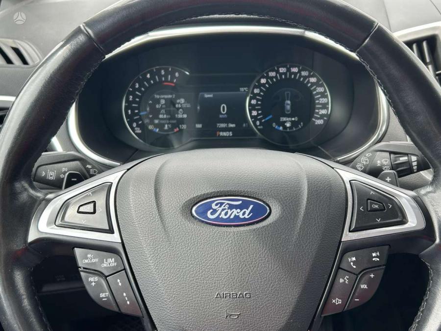 Grey Ford Galaxy 2021 in Vilnius, with an engine capacity of 2.00 L and mileage of 73 thousand km for 18700 €, photo 46 on AUTOMOTO.COM.LV