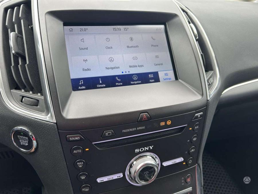Grey Ford Galaxy 2021 in Vilnius, with an engine capacity of 2.00 L and mileage of 73 thousand km for 18700 €, photo 54 on AUTOMOTO.COM.LV