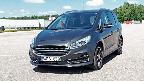 Grey Ford Galaxy 2021 in Vilnius, with an engine capacity of 2.00 L and mileage of 73 thousand km for 18700 €, photo 3 on AUTOMOTO.COM.LV