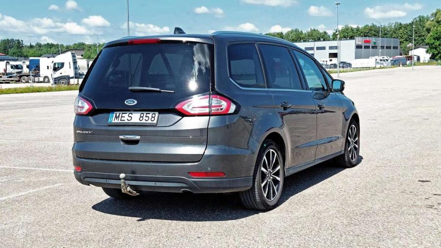 Grey Ford Galaxy 2021 in Vilnius, with an engine capacity of 2.00 L and mileage of 73 thousand km for 18700 €, photo 8 on AUTOMOTO.COM.LV