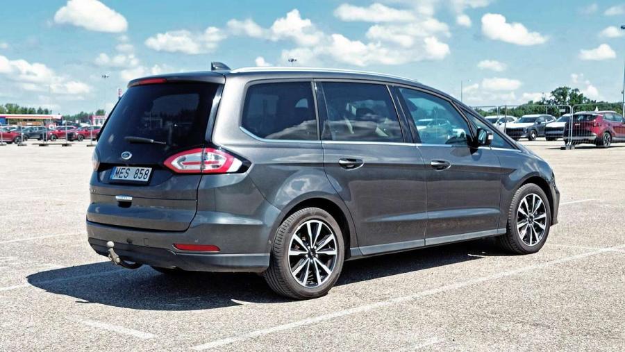Grey Ford Galaxy 2021 in Vilnius, with an engine capacity of 2.00 L and mileage of 73 thousand km for 18700 €, photo 13 on AUTOMOTO.COM.LV