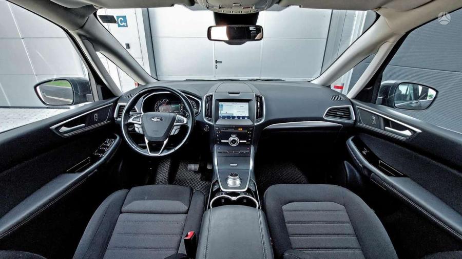 Grey Ford Galaxy 2021 in Vilnius, with an engine capacity of 2.00 L and mileage of 73 thousand km for 18700 €, photo 21 on AUTOMOTO.COM.LV