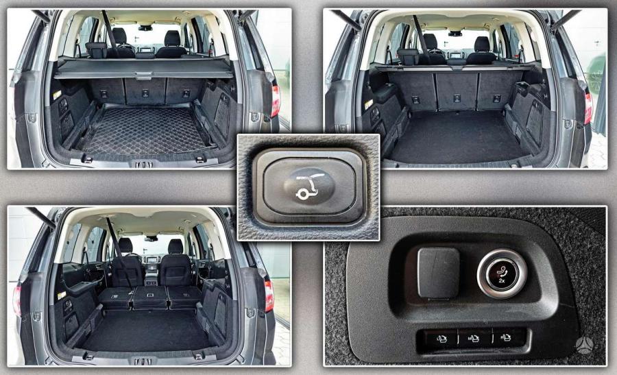 Grey Ford Galaxy 2021 in Vilnius, with an engine capacity of 2.00 L and mileage of 73 thousand km for 18700 €, photo 39 on AUTOMOTO.COM.LV