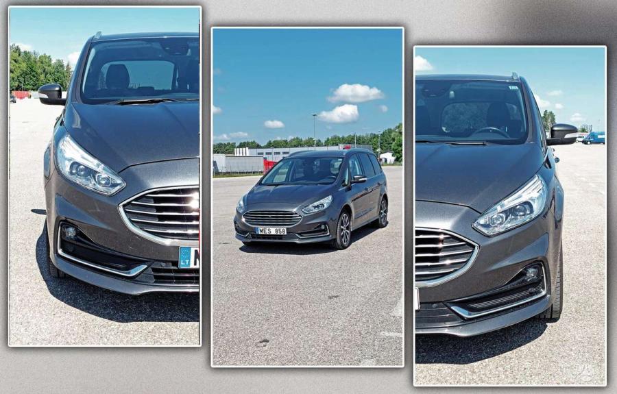Grey Ford Galaxy 2021 in Vilnius, with an engine capacity of 2.00 L and mileage of 73 thousand km for 18700 €, photo 41 on AUTOMOTO.COM.LV