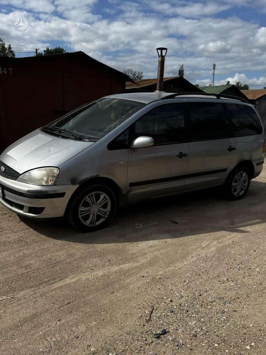 Grey Ford Galaxy 2003 in Vilnius, with an engine capacity of 1.90 L and mileage of 330 thousand km for 3000 €, photo 24 on AUTOMOTO.COM.LV
