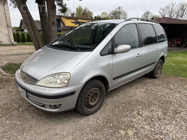 Pelēks Ford Galaxy 2005 Cēsis, ar dzinēja tilpumu 1.90 L un nobraukumu 372 tūkst. km par 1400 €, foto 1 vietnē AUTOMOTO.COM.LV
