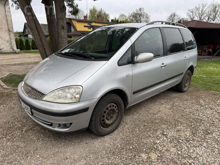 Pelēks Ford Galaxy 2005 Cēsis, ar dzinēja tilpumu 1.90 L un nobraukumu 372 tūkst. km par 1400 €, foto 1 vietnē AUTOMOTO.COM.LV