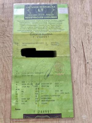 Серый Форд Галакси 2005 в Клайпеда, объемом двигателя 0.00 л и пробегом 450 тыс. км за 800 €, фото 7 на AUTOMOTO.COM.LV