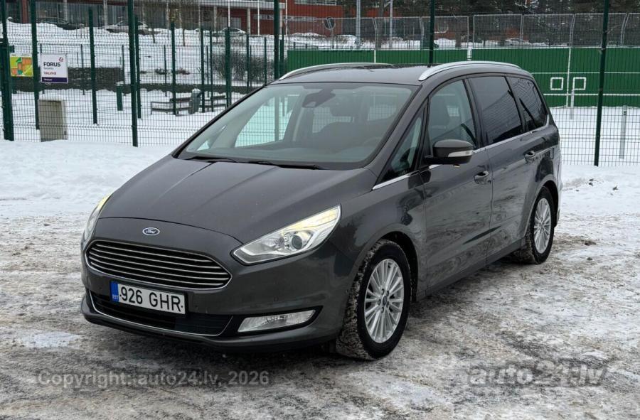 Grey Ford Galaxy 2015 in Tallinn, with an engine capacity of 2.00 L and mileage of 201 thousand km for 10590 €, photo 1 on AUTOMOTO.COM.LV