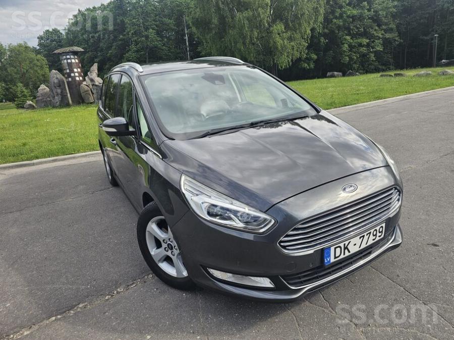 Grey Ford Galaxy 2016 in Riga, with an engine capacity of 2.00 L and mileage of 298 thousand km for 11999 €, photo 15 on AUTOMOTO.COM.LV