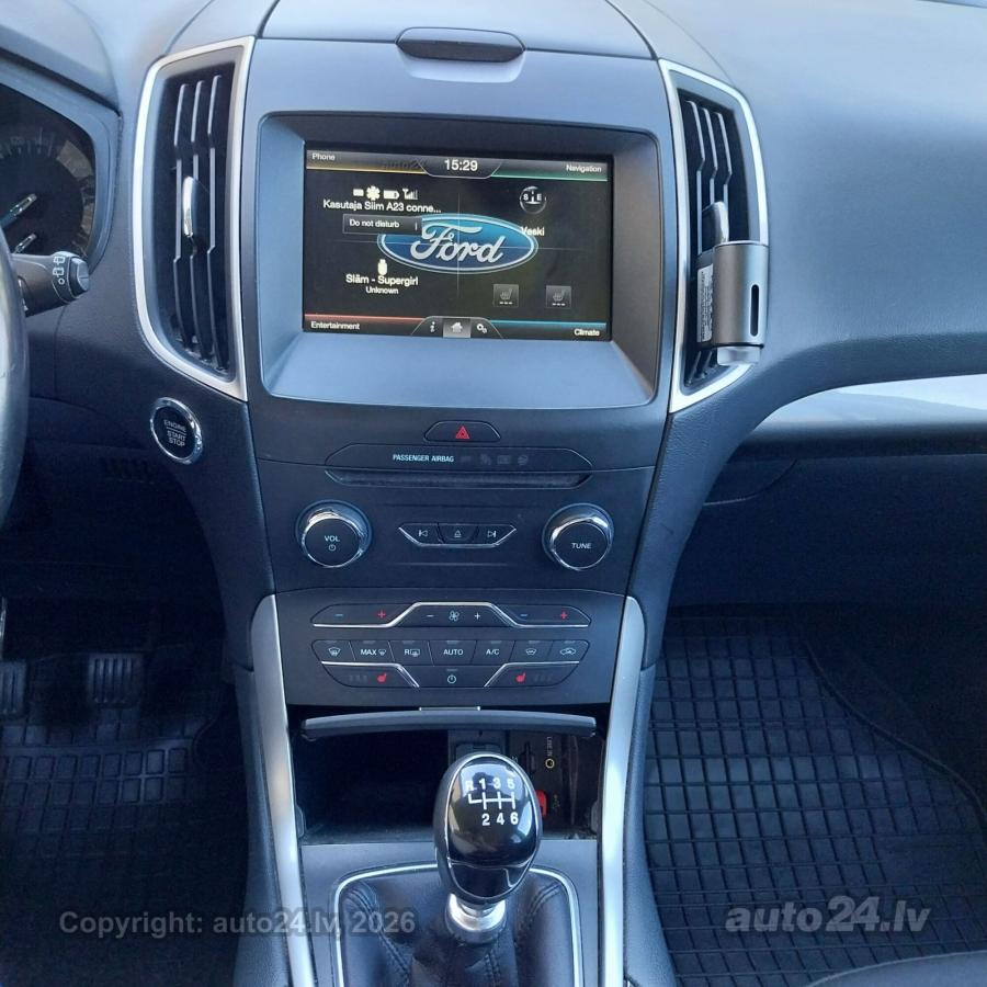 Pelēks Ford Galaxy 2016 Tartu, ar dzinēja tilpumu 2.00 L un nobraukumu 271 tūkst. km par 12300 €, foto 14 vietnē AUTOMOTO.COM.LV