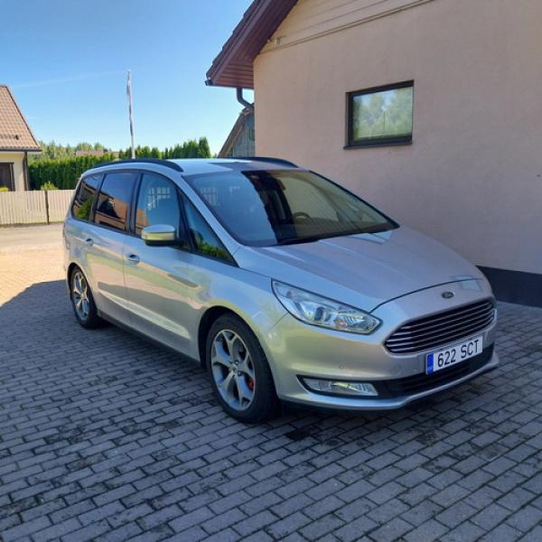 Grey Ford Galaxy 2016 in Tartu, with an engine capacity of 2.00 L and mileage of 271 thousand km for 12000 €, photo 3 on AUTOMOTO.COM.LV