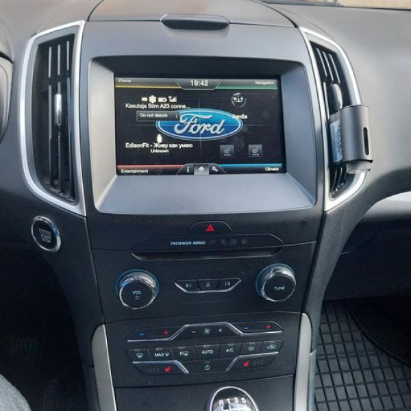 Grey Ford Galaxy 2016 in Tartu, with an engine capacity of 2.00 L and mileage of 271 thousand km for 12500 €, photo 6 on AUTOMOTO.COM.LV