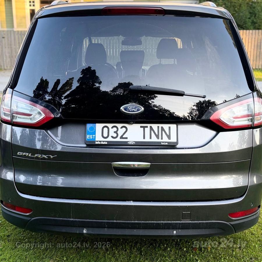 Grey Ford Galaxy 2016 in Tallinn, with an engine capacity of 2.00 L and mileage of 275 thousand km for 12400 €, photo 4 on AUTOMOTO.COM.LV