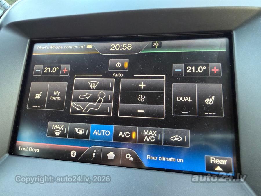 Grey Ford Galaxy 2016 in Tallinn, with an engine capacity of 2.00 L and mileage of 275 thousand km for 12400 €, photo 17 on AUTOMOTO.COM.LV