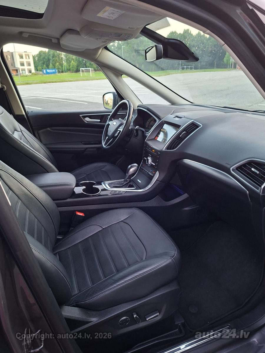 Grey Ford Galaxy 2017 in Tartu, with an engine capacity of 2.00 L and mileage of 195 thousand km for 12499 €, photo 11 on AUTOMOTO.COM.LV