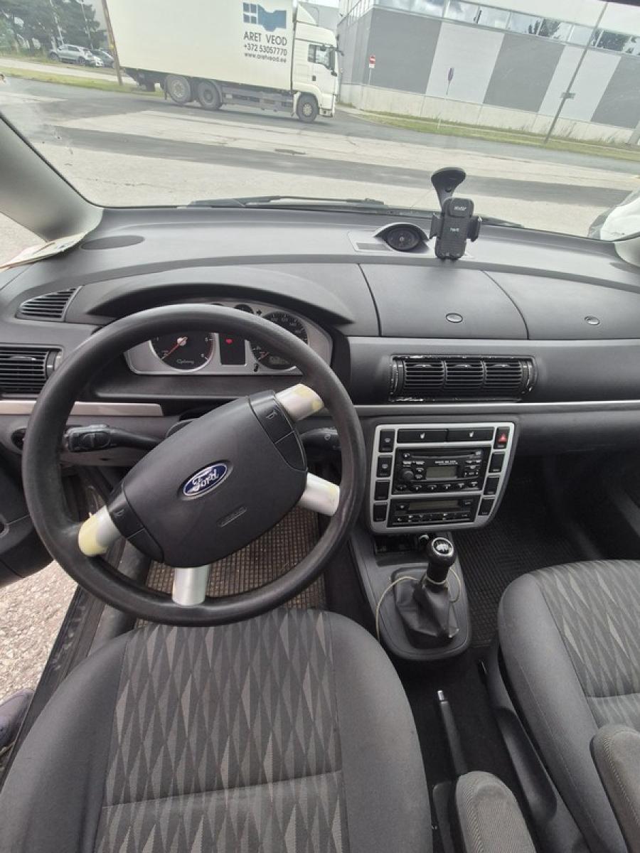 Ford Galaxy 2002 in Tallinn, with an engine capacity of 1.90 L and mileage of 261 thousand km for 1700 €, photo 23 on AUTOMOTO.COM.LV