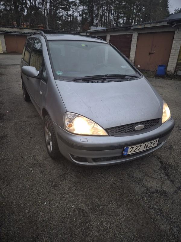 Ford Galaxy 2003 Tallina, ar dzinēja tilpumu 1.90 L un nobraukumu 251 tūkst. km par 2200 €, foto 7 vietnē AUTOMOTO.COM.LV