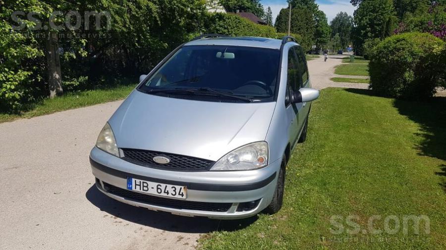 Ford Galaxy 2000 in Ogre, with an engine capacity of 1.90 L and mileage of 433 thousand km for 1100 €, photo 1 on AUTOMOTO.COM.LV