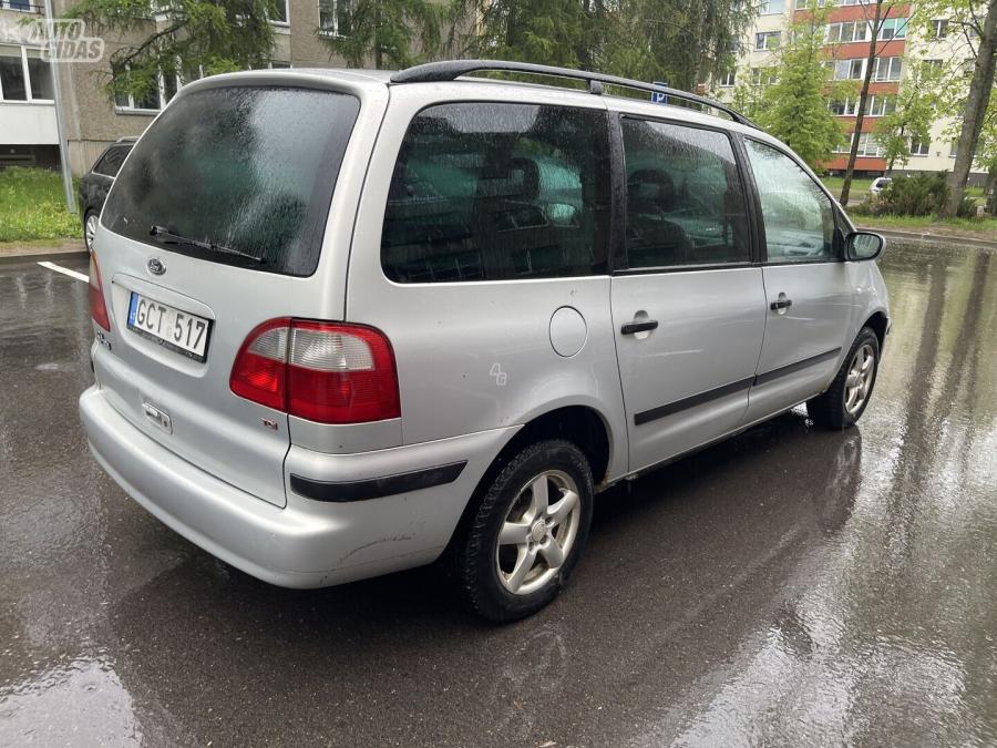 Ford Galaxy 2001 in Utena, with an engine capacity of 1.90 L and mileage of 340 thousand km for 800 €, photo 5 on AUTOMOTO.COM.LV