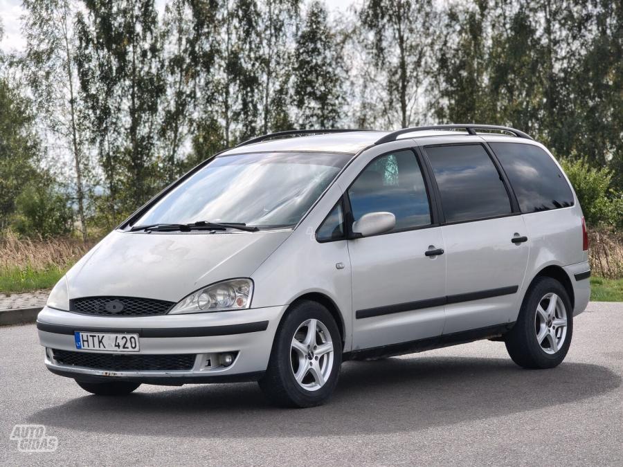 Ford Galaxy 2001 Viļņa, ar dzinēja tilpumu 1.90 L un nobraukumu 233 tūkst. km par 1000 €, foto 1 vietnē AUTOMOTO.COM.LV